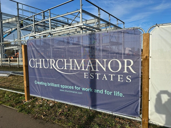 Custom printed Heras Fencing Panels | Ipswich Banners